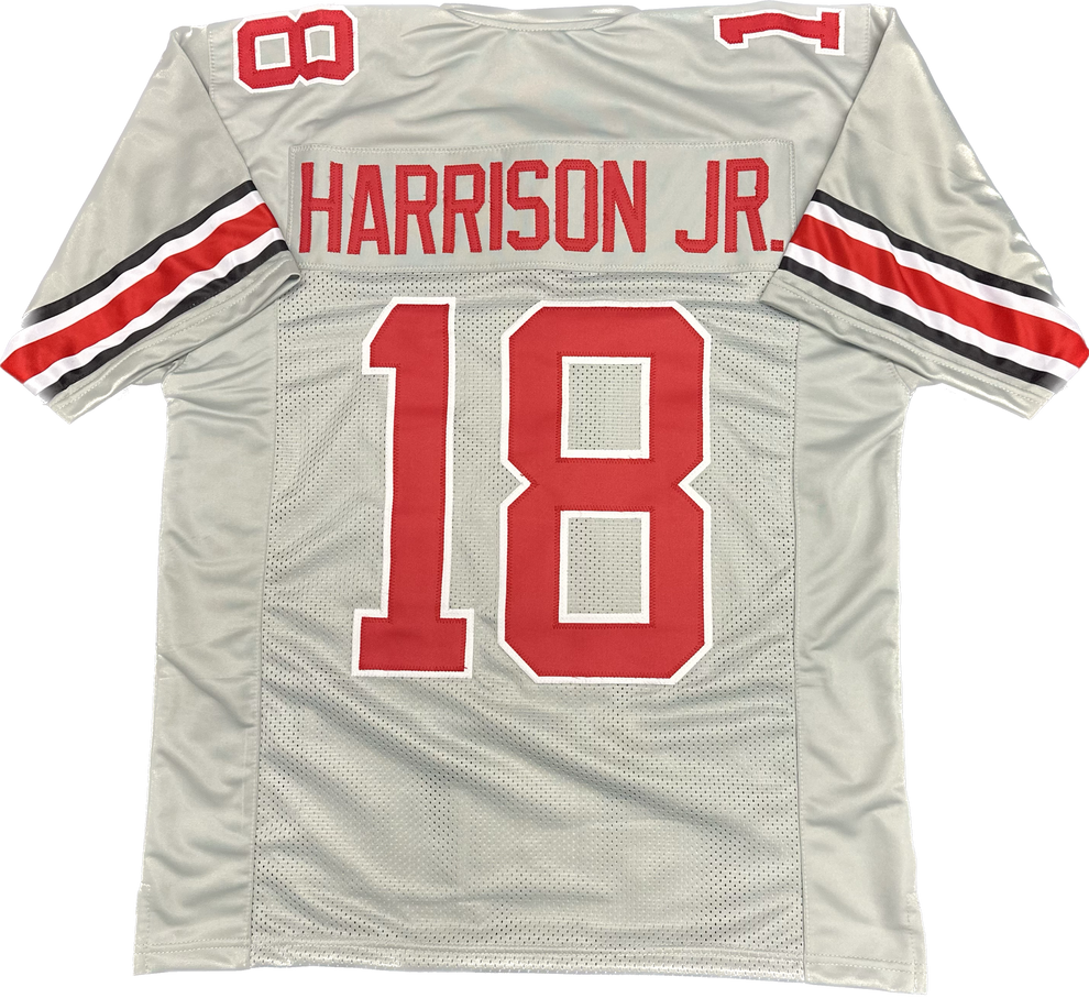 Marvin Harrison Jr #18 Jersey - Grey – THE OFFICIAL HARRISON COLLECTION